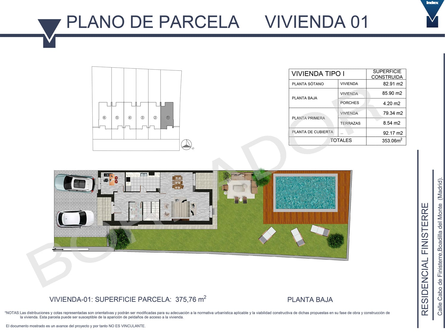 Residencial Finisterre, Boadilla del Monte • Grupo Index